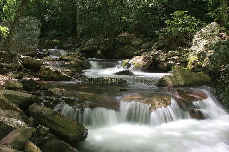 Stream and rocks stock image. Image of stream, running - 4996609