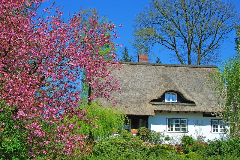 Springtime in Northern Germany Stock Image - Image of places, holiday ...