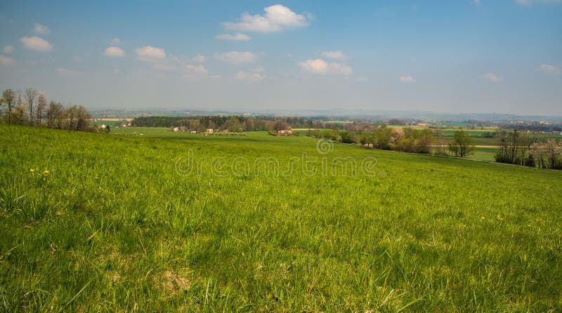 Springtime rural scene stock photo. Image of springtime - 90147032