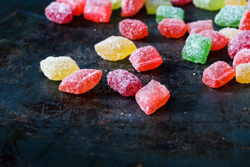 Sprinkle Colored Candy Closeup. Stock Photo - Image of orange, yellow ...