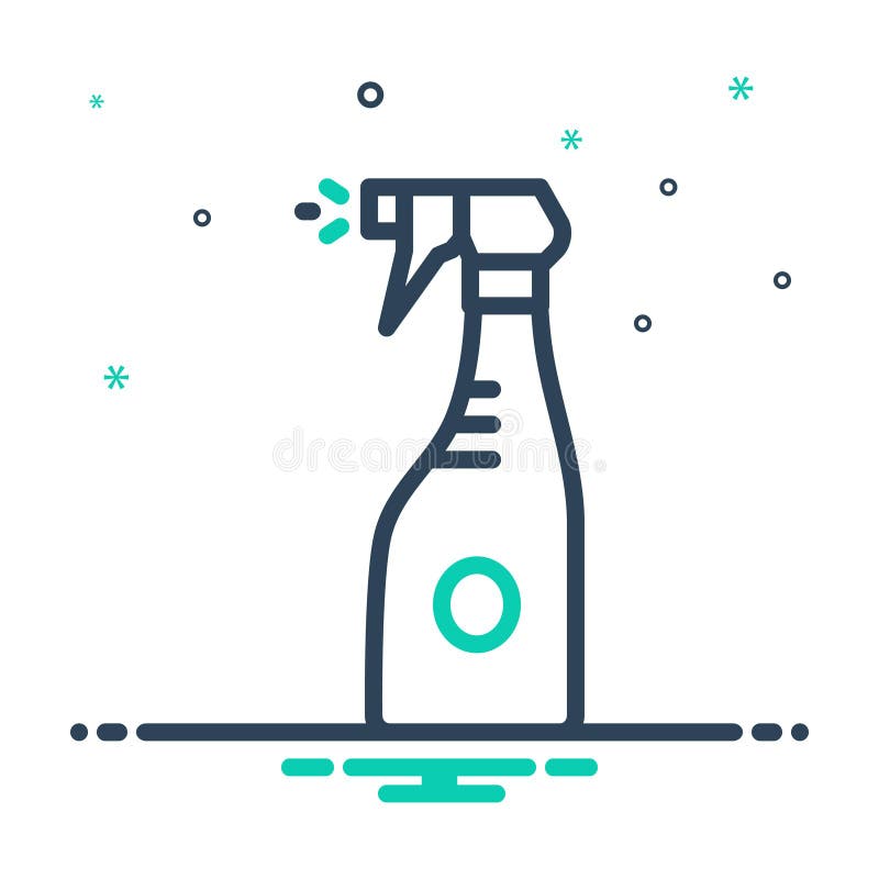 Mix Icon for Sprinkle, Clean and Neat Stock Illustration - Illustration ...