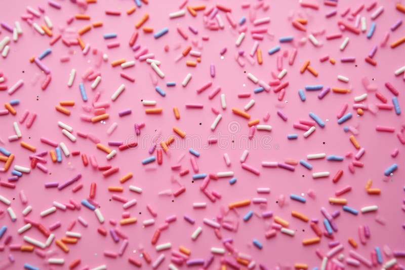 Sprinkle Pattern on a Pink Canvas, Perfect for Diverse Design Stock ...