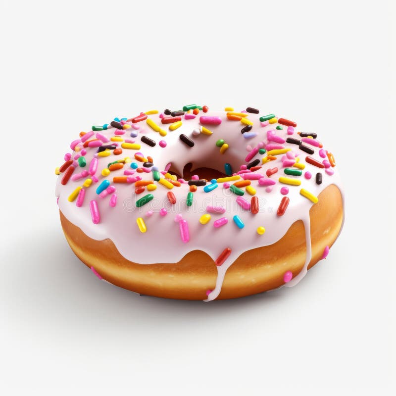 Ultra Realistic 4k Donut: Hyper-realistic 3d Modeled Photo with Drips ...
