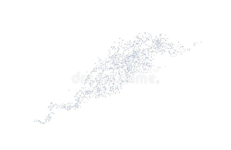 Sprinkled Silver Texture with Crumbs. Background Silverish Dust. Vector ...