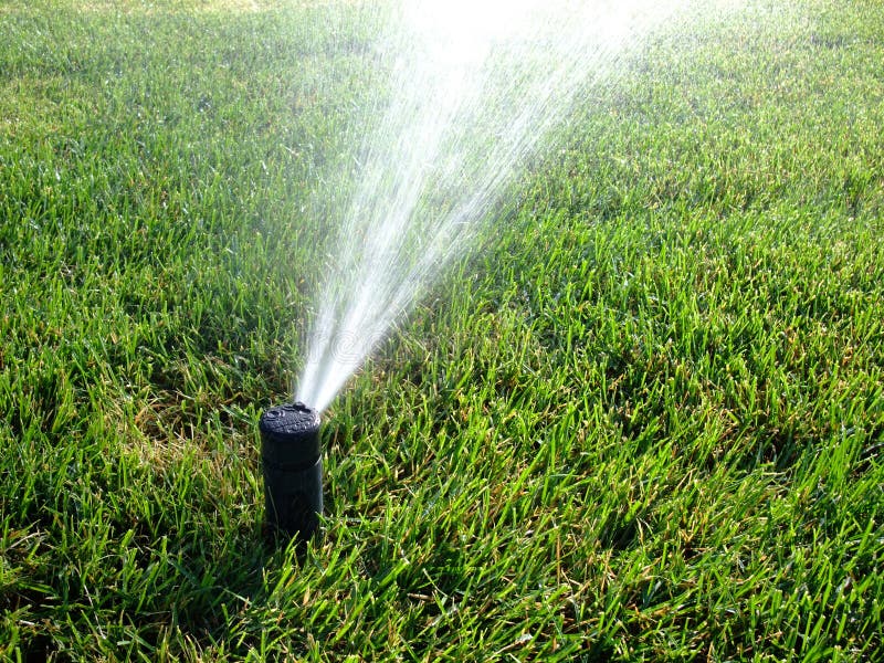Sprinkler stock image. Image of spraying, irrigating - 11801197