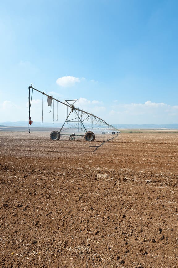 Sprinkler stock photo. Image of israel, countryside, middle - 27296622