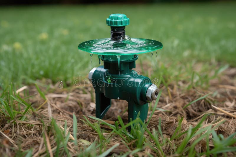 Sprinkler System with Adjustable Timer, Keeping Lawn Green and Lush ...