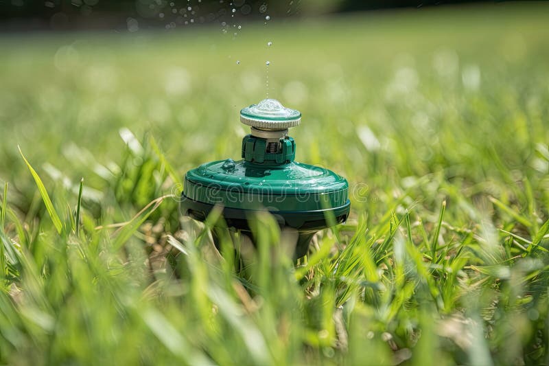 Sprinkler System with Adjustable Timer, Keeping Lawn Green and Lush ...