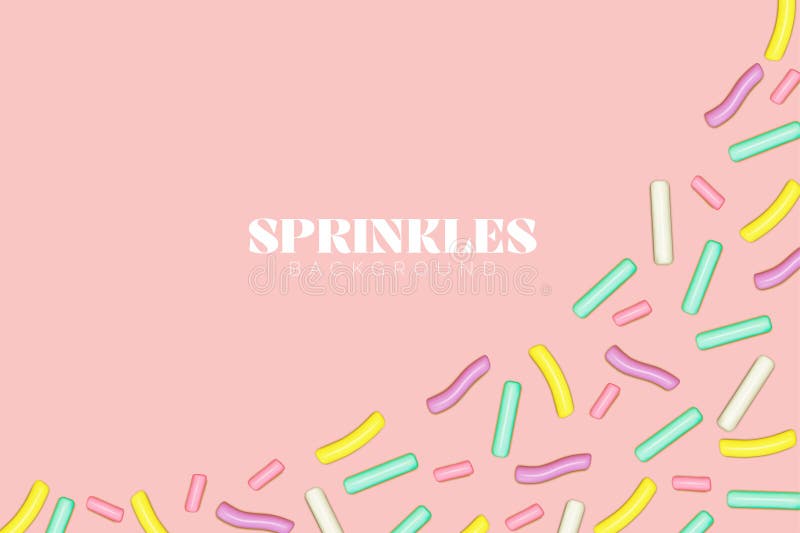 Sprinkles Colorful Festive Design Stock Vector - Illustration of repeat ...