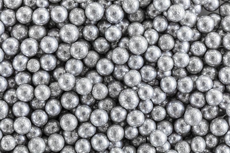Sprinkles silver balls stock photo. Image of party, anniversary - 40049316