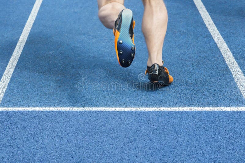 Sprint action stadium stock image. Image of spikes, racecourse - 32812525