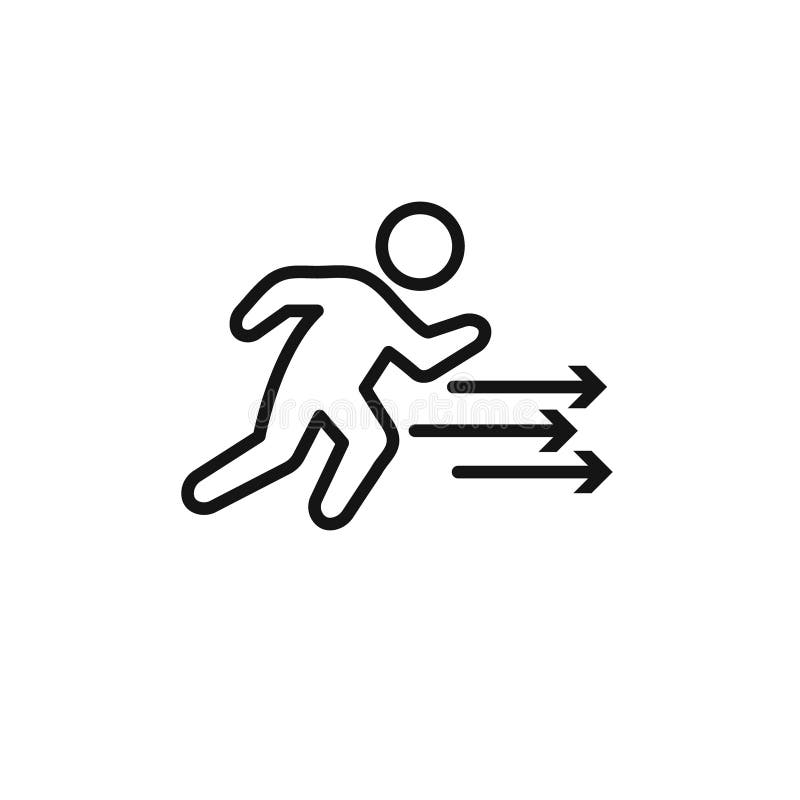 Sprint Icon Vector Set Collection for Web Stock Vector - Illustration ...