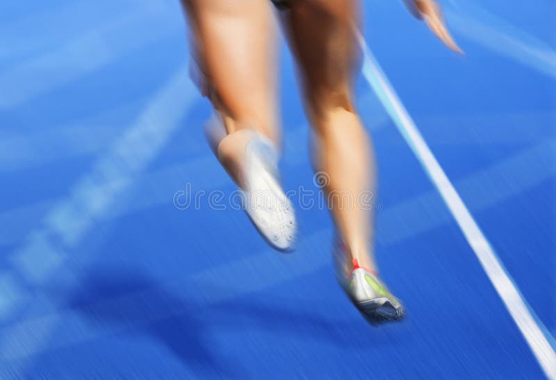 Sprinter race track blur stock photo. Image of stadium - 35429796