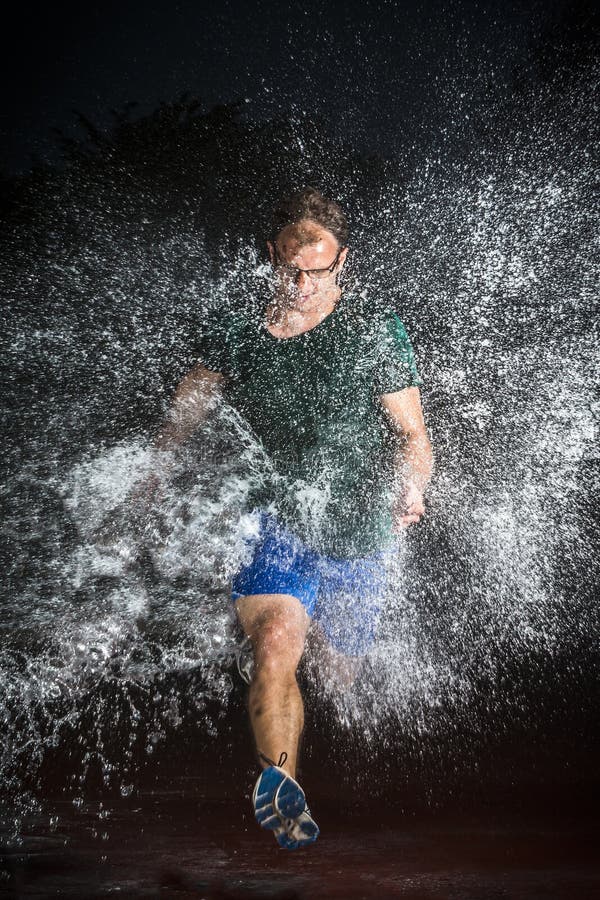 Sprinter in Track and Field Stock Image - Image of competition, contest ...