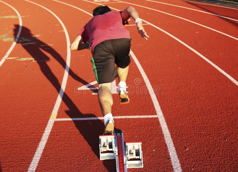 Sprinter Out Blocks Stock Photos - Free & Royalty-Free Stock Photos ...