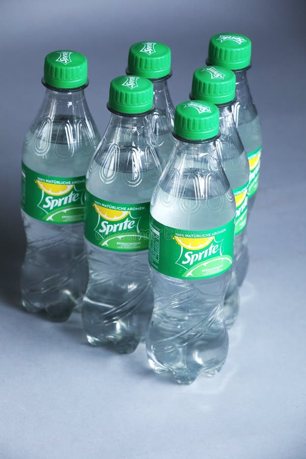 Sprite Bottles of Soft Drinks Editorial Image - Image of retail ...