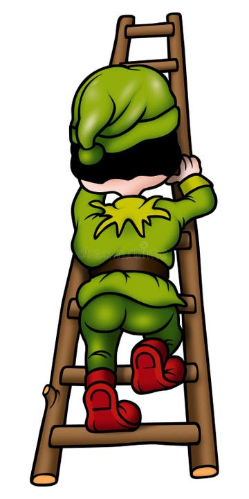 Sprite and ladder stock illustration. Illustration of fairy - 2024340