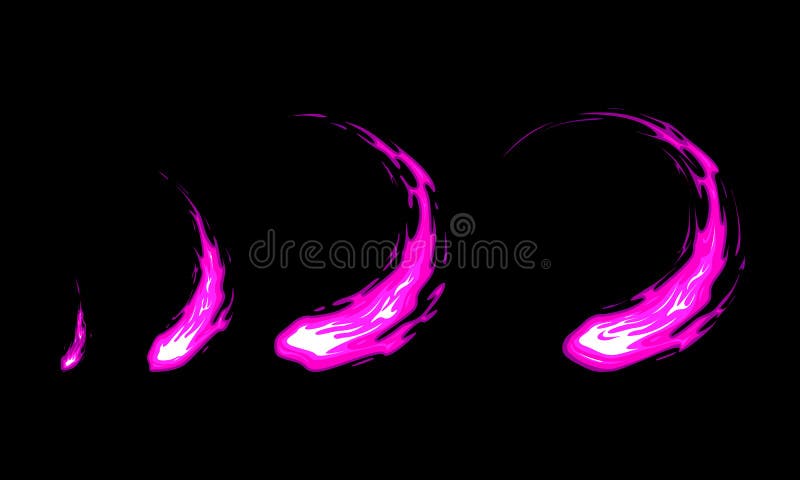 Sprite Sheet Fottacking with a Purple Sword, Magic Strike, or Something ...