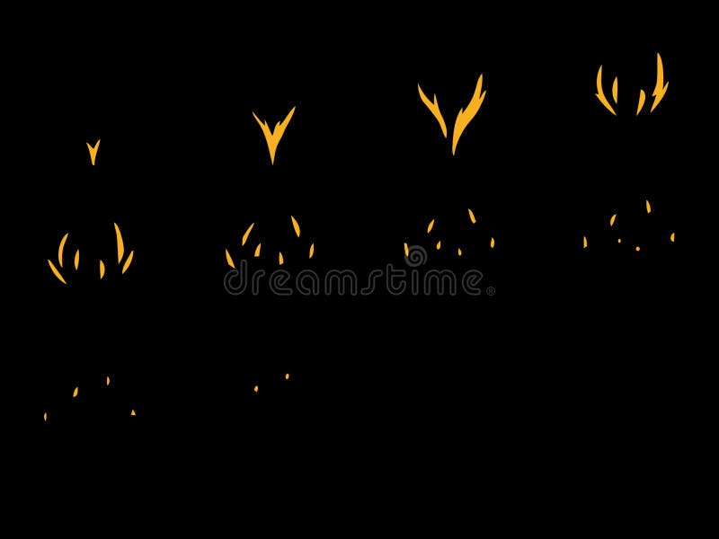 Sprite Sheets Spark. Ready for Games. Stock Illustration - Illustration ...
