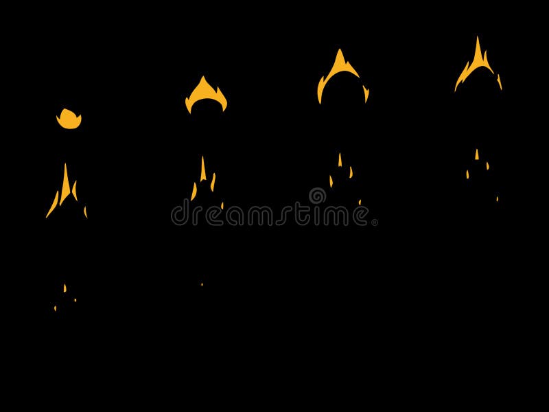 Sprite Sheets Spark. Ready for Games. Stock Illustration - Illustration ...