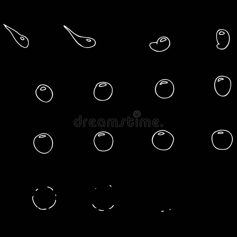 Sprite Sheets Bubble Default. Ready for Games or Cartoon. Stock ...