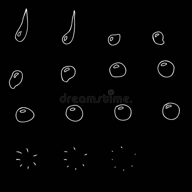 Sprite Sheets Bubble Default. Ready for Games or Cartoon. Stock ...