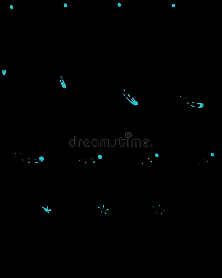 Sprite Sheets Drop. Ready for Games. Stock Illustration - Illustration ...