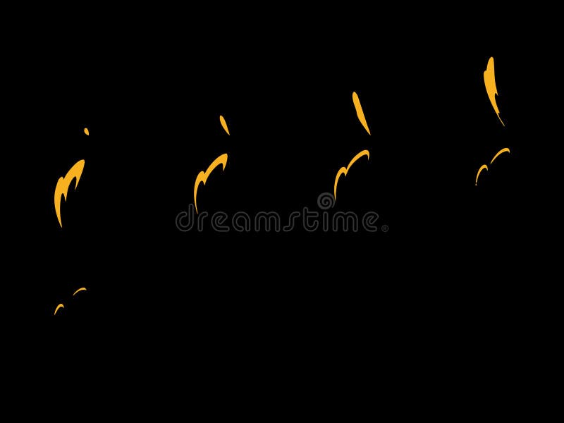Sprite Sheets Flame. Ready for Games. Stock Illustration - Illustration ...