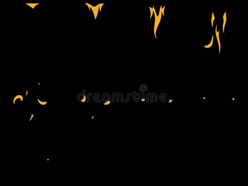 Sprite Sheets Flame. Ready for Games. Stock Illustration - Illustration ...