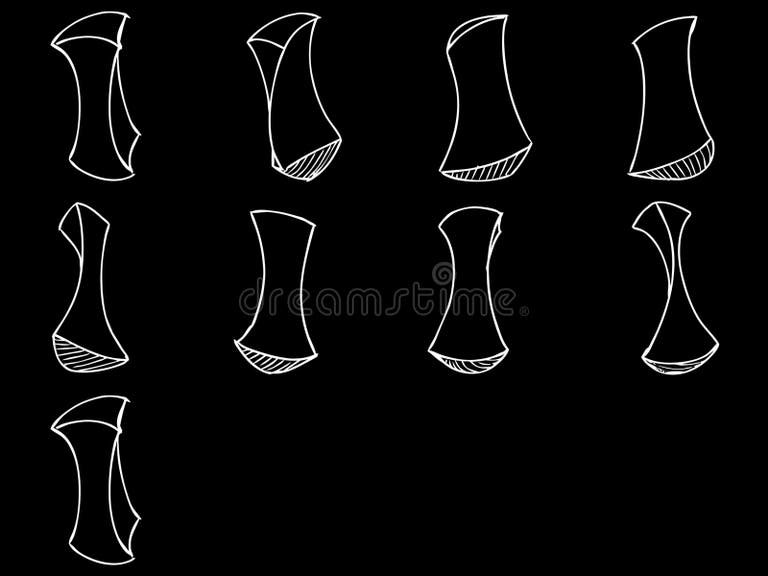 Sprite Sheets Geometry Loop. Ready for Games or Cartoon. Stock ...