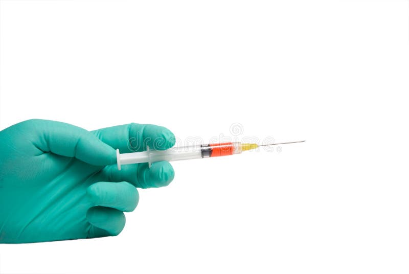 Spritze stockfoto. Bild von medizin, glukose, blut, heilung - 6673466