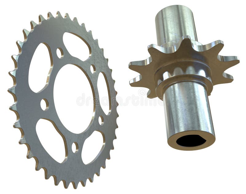 Sprocket wheels stock image. Image of parts, bicycle - 140402545
