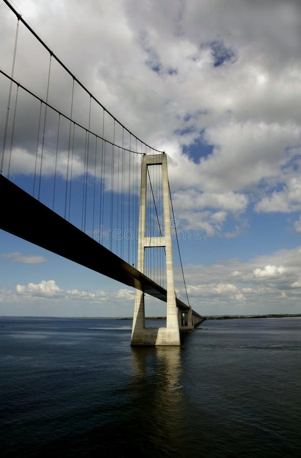 Sprogo Bridge stock image. Image of transport, bridge - 5585439