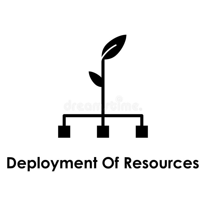 Deployment Icon White Background Stock Illustrations – 124 Deployment ...