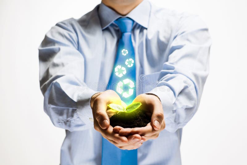 Sprout in hands stock image. Image of growth, development - 32884505