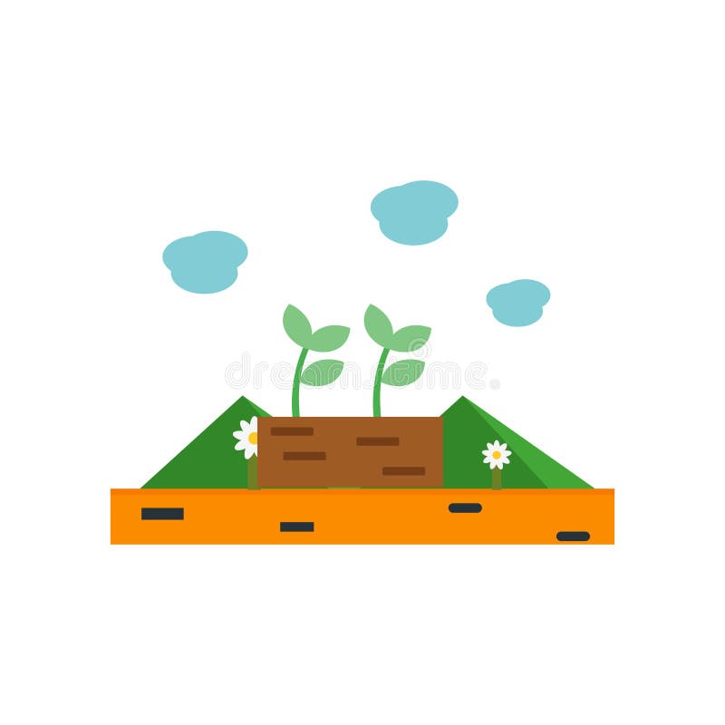 Sprout Icon Vector Sign and Symbol Isolated on White Background, Sprout ...