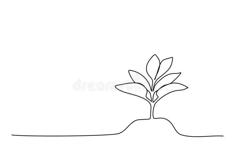 Gardening One Line Drawing Stock Illustrations – 1,394 Gardening One ...