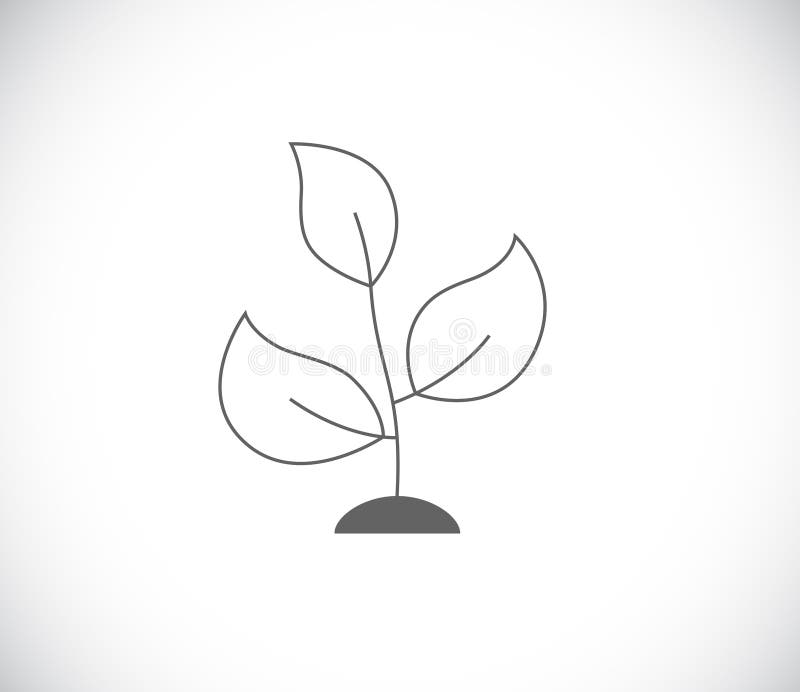 Sprout Outline Icon. Element of Ecology Icon for Mobile Concept and Web ...