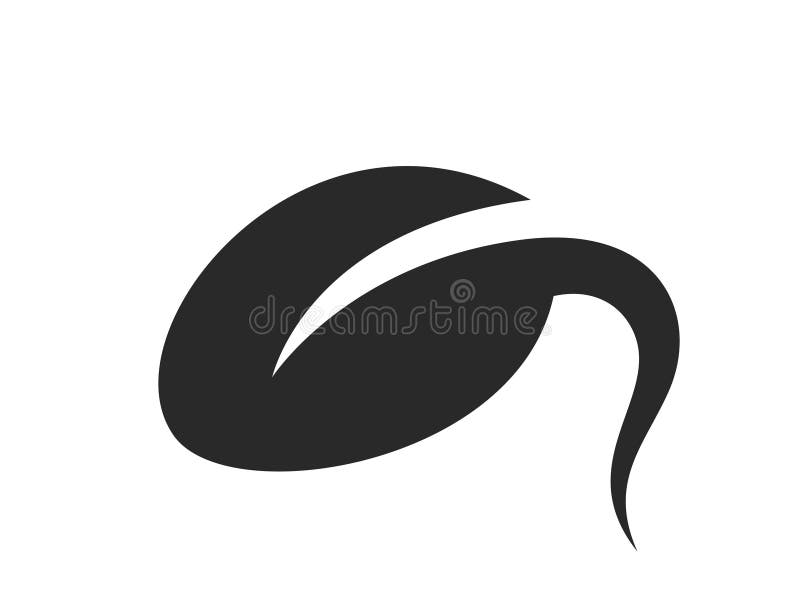 Sprouted Grain Icon. Seed Germination, Growing and Agriculture Symbol ...