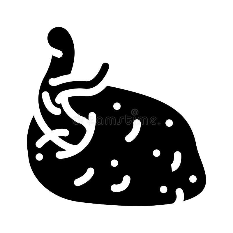 Sprouted Potatoes Glyph Icon Vector Illustration Stock Illustration ... Sprouted Potatoes Glyph Icon Vector Illustration Stock Illustration ...