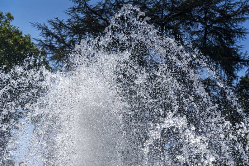Sprouting Water with Frozen Effect, Stock Image - Image of fafe, effect ...