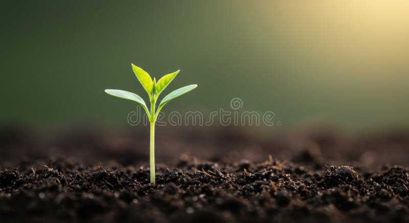 Sproutlings First Reach, a Tender Beginning Stock Illustration ...