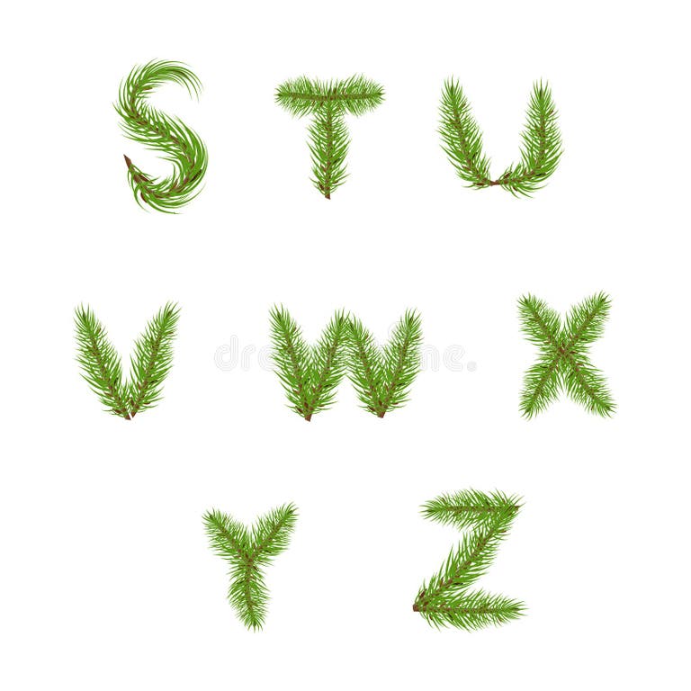 Twig Alphabet Stock Illustrations – 1,521 Twig Alphabet Stock ...