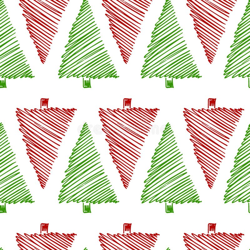 Spruce seamless pattern stock vector. Illustration of artwork - 81529076