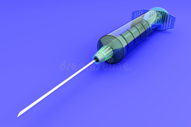 Spuit stock illustratie. Illustration of spuit, apotheek - 23861520