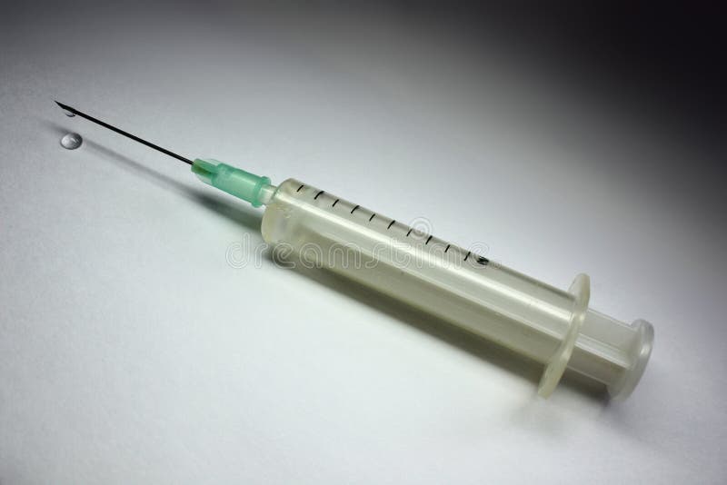 Spuit stock foto. Image of vloeistof, helder, macro, diensten - 7533020