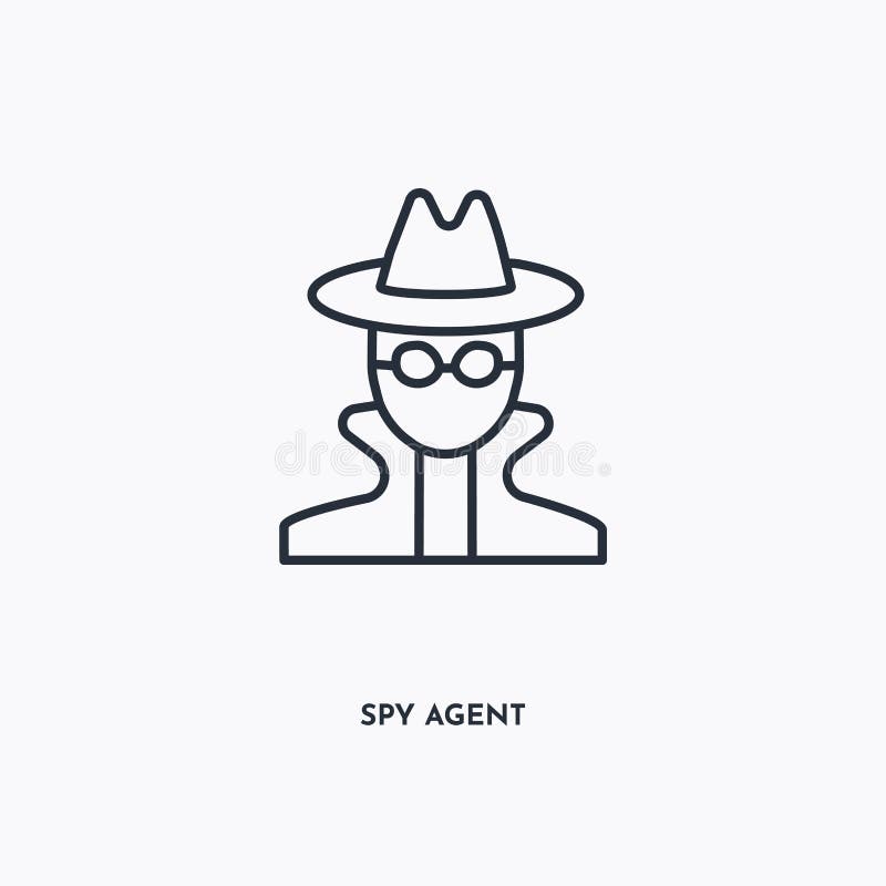 Spy Outline Stock Illustrations – 6,043 Spy Outline Stock Illustrations ...