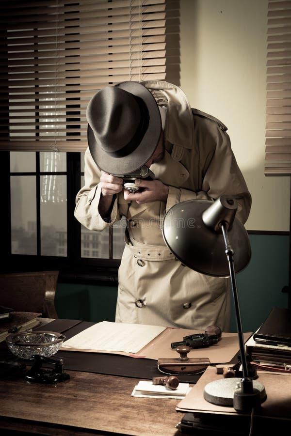 116 1950s Detective Office Stock Photos - Free & Royalty-Free Stock ...
