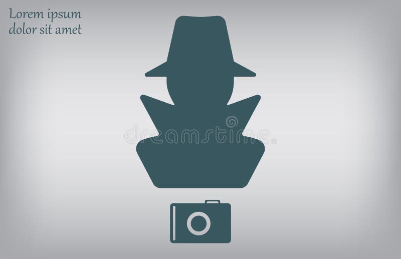 Vector Illustration, Gray Background Stock Vector - Illustration of ...