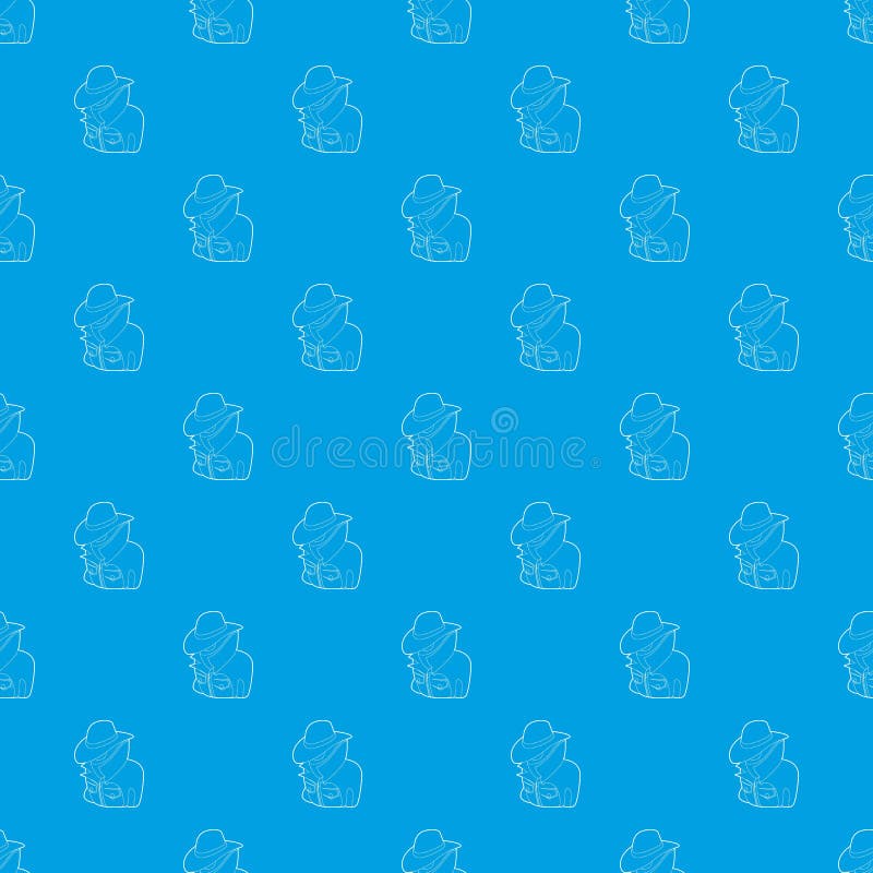 Spy Pattern Vector Seamless Blue Stock Vector - Illustration of ... Spy Pattern Vector Seamless Blue Stock Vector - Illustration of ...